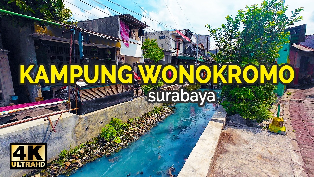 DEG-DEGAN‼️ Blusukan lewat Gang Sempit di Kampung Wonokromo Surabaya ...