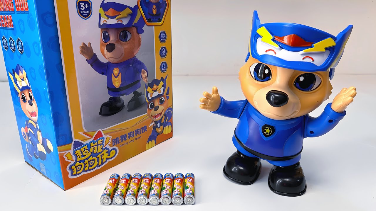 Unboxing Electric Swing Dog Team | Happy Bee | Jellyfish, Remote ...