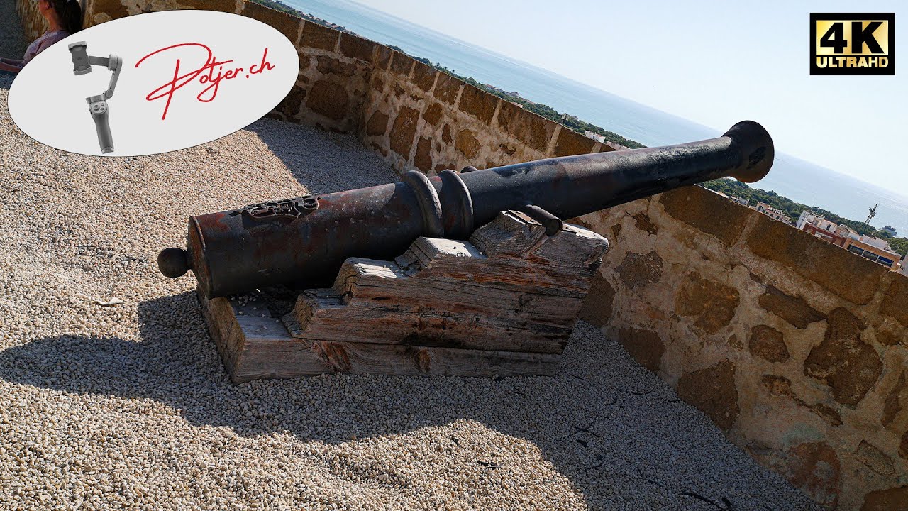 Guardamar del Segura medieval Castle near Alicante Spain in 4k by foot ...