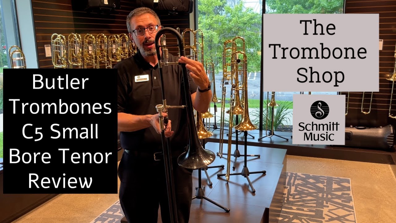 A BUTLER EVOLVED! Butler Trombones C5 Small Bore Tenor Review - YouTube
