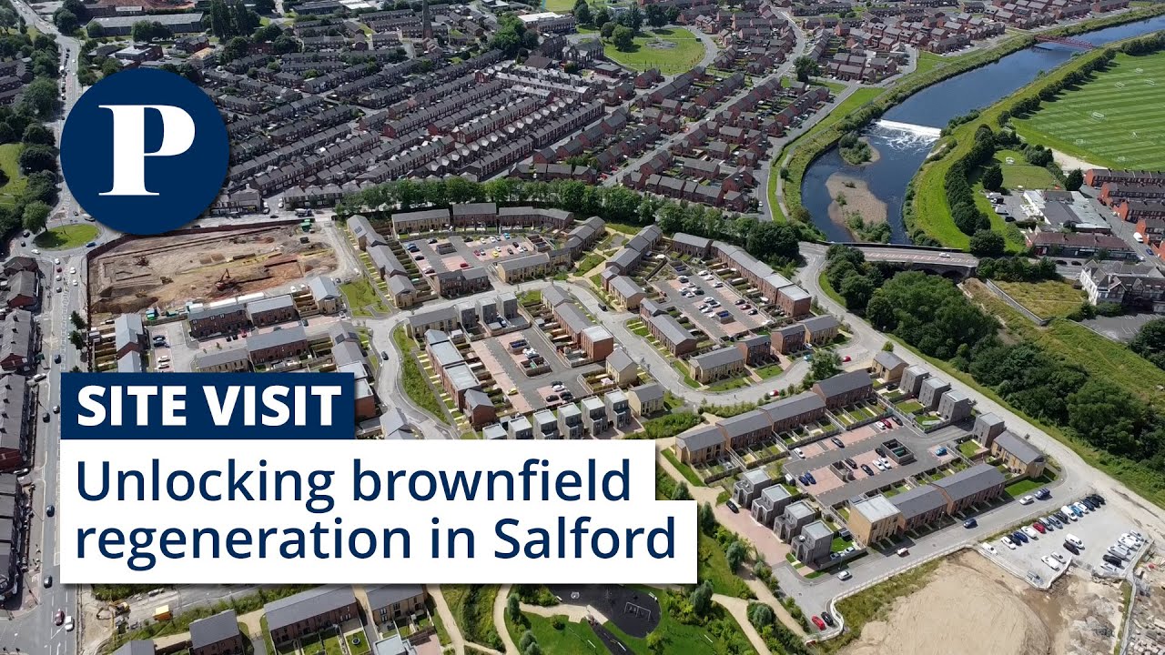 Take a tour of Salford's new Castle Irwell residential scheme - YouTube