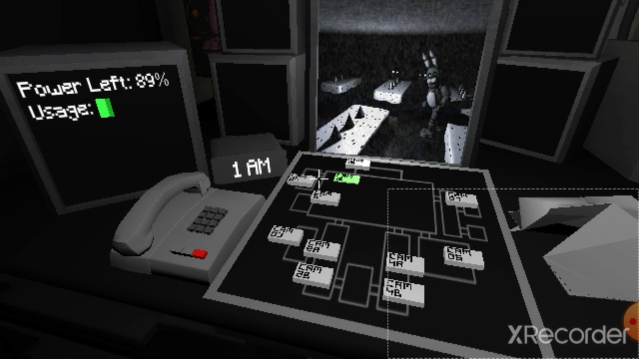 Fnaf vr help wanted #1 fnaf 1 night 1 - YouTube