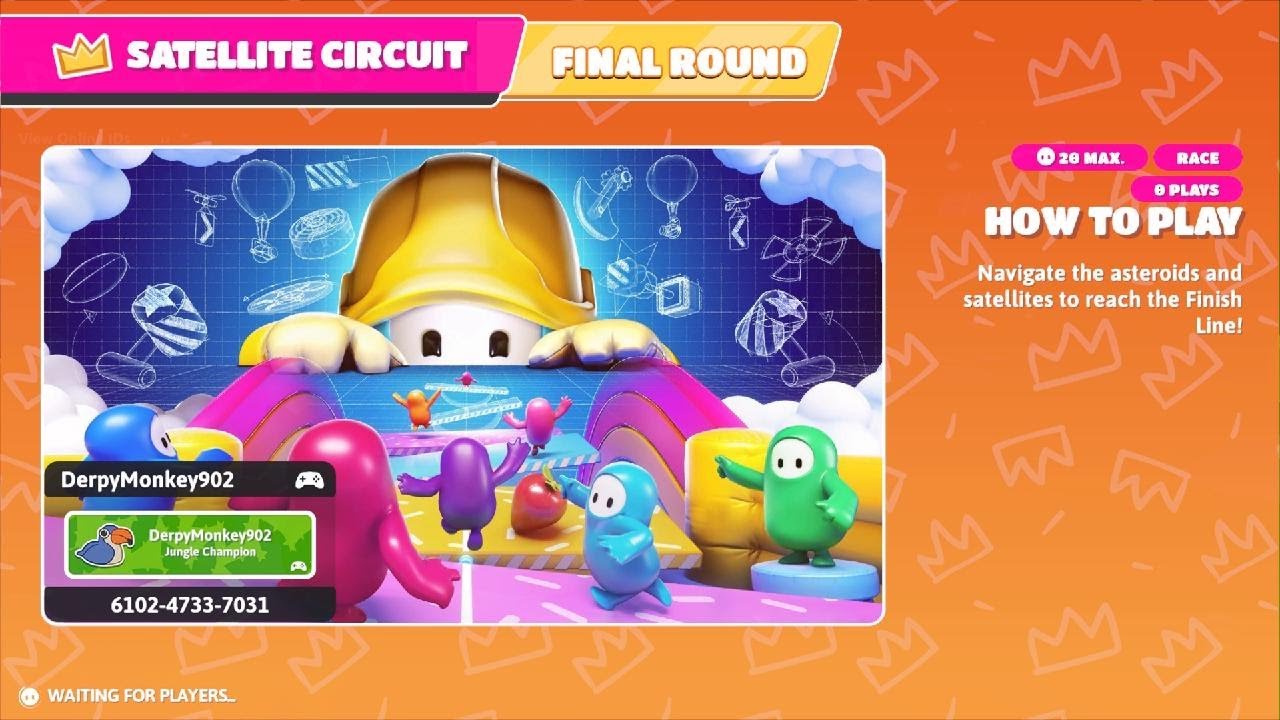 Satellite Circuit - Custom Fall Guys Level #14 - YouTube