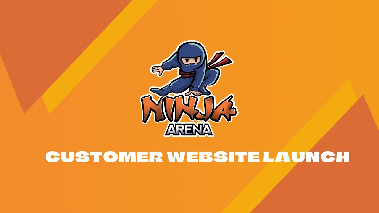 Ninja Arena Eastbourne - Customer website launch - YouTube