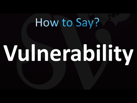 How to Pronounce Vulnerability (CORRECTLY) - YouTube