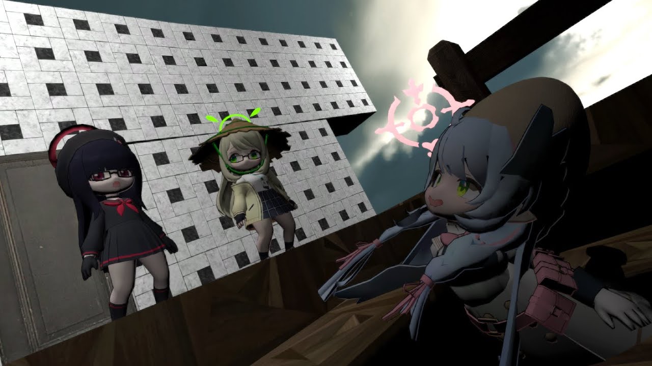 [Gmod Blue Archive] flying niyog incident - YouTube