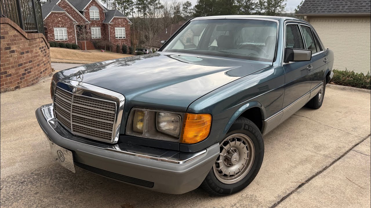 w126 Mercedes Instrument Cluster Removal (with a unique tool!), LED ...