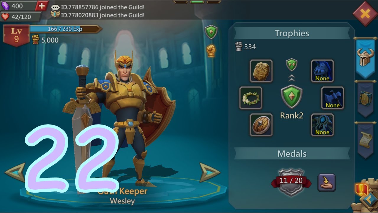 Lord Mobile: Kingdom Wars Gameplay 22 - YouTube