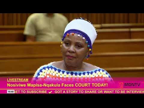 Nosiviwe Mapisa-Nqakula's Corruption Case: Court Postpones Trial to January 20 - YouTube