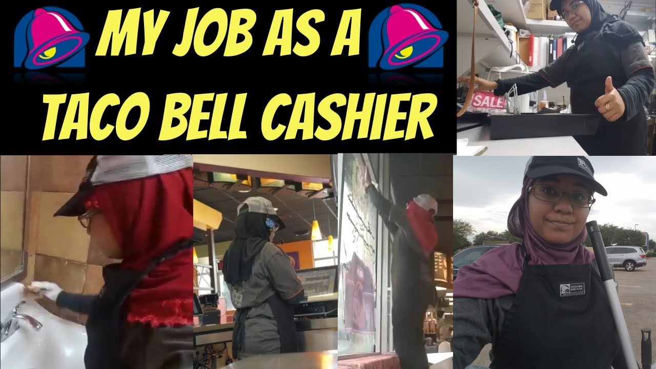 My Job As A Taco Bell Cashier - YouTube