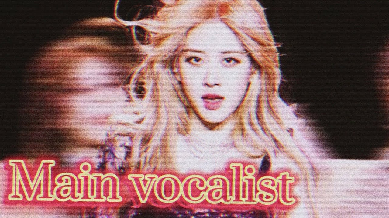 Blackpink Rosé - Singing compilation / Cantando recopilación - YouTube