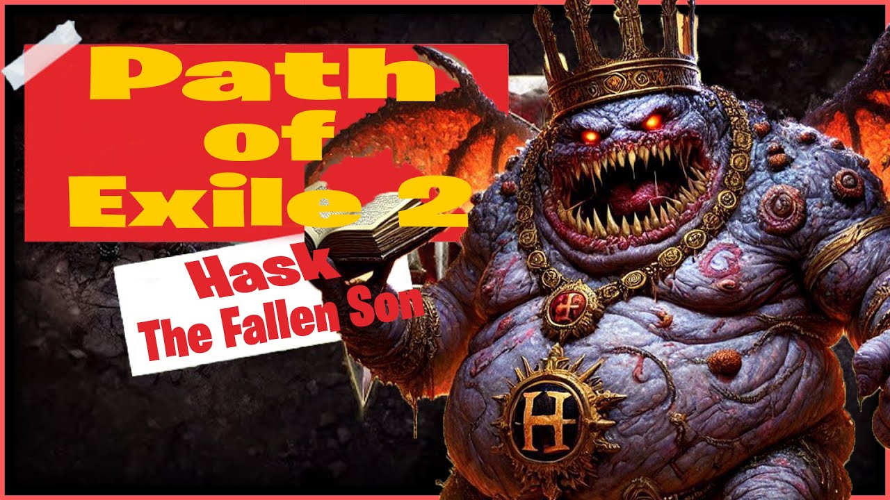 Path of Exile 2 - Hask, The Forgotten Son - Headland - Lots of Monsters ...