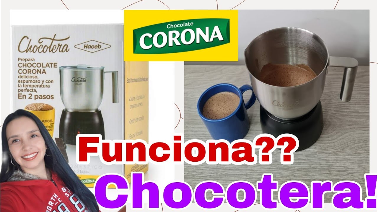 CHOCOTERA / Chocolate Corona / Chocotera HACEB / como hacer chocolate ...