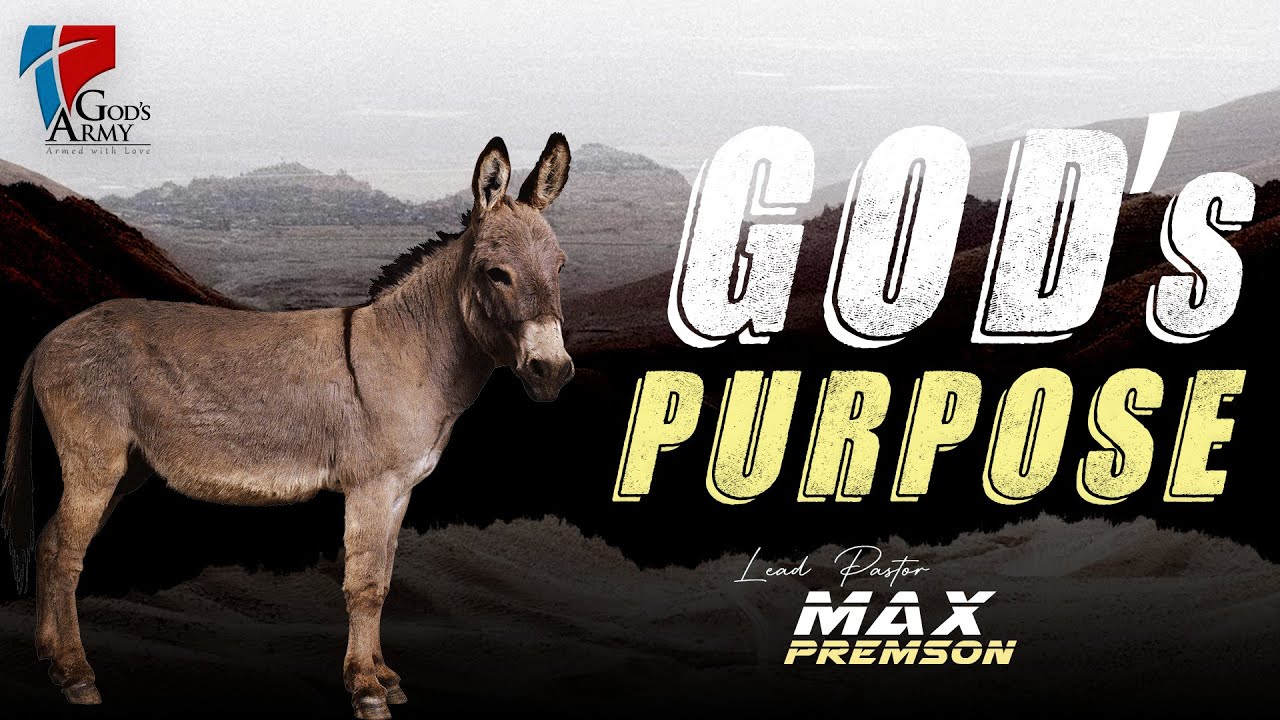 God's purpose || Jesus and me || Ps.Max Premson - YouTube