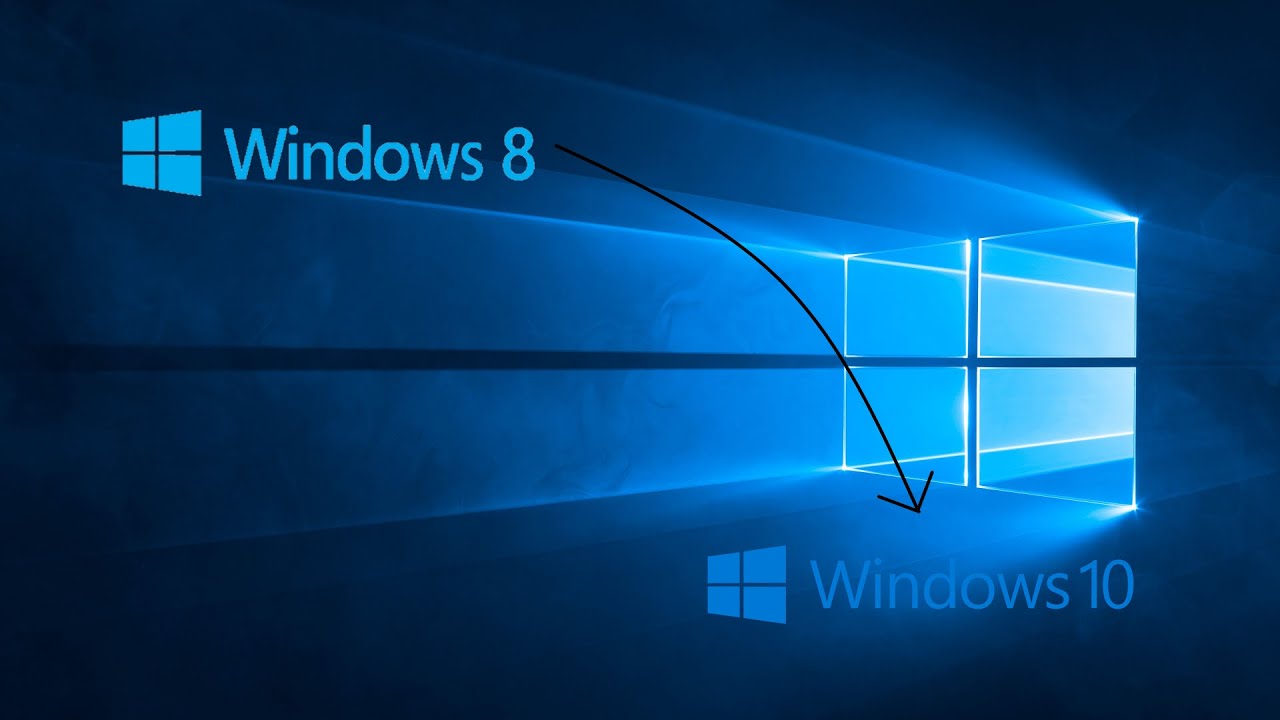 Upgrading Windows 8 to Windows 10 (RTM) - YouTube
