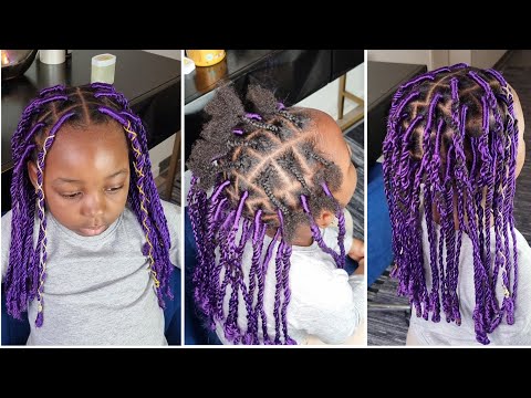 Long Lasting Protective Hairstyle for Little girls: Grow your Child's Hair with this Braids
