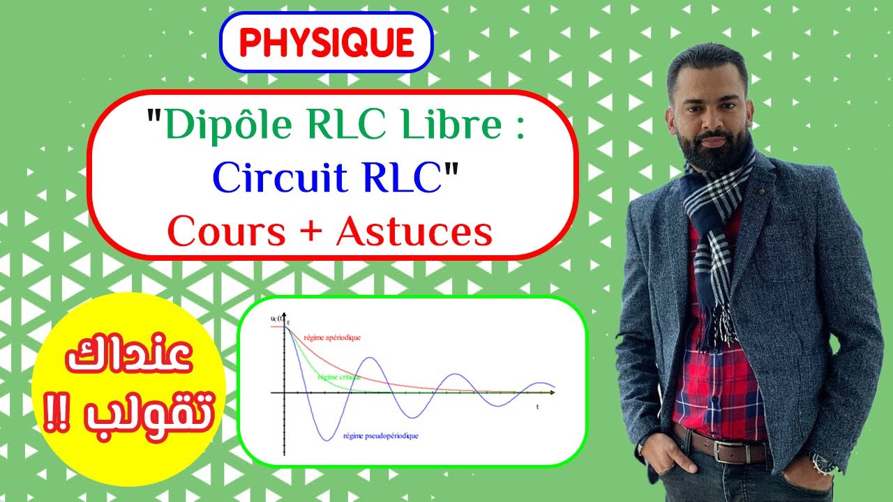 Dipôle RLC Libre - Circuit RLC (avec resistances): Cours + Astuces ...