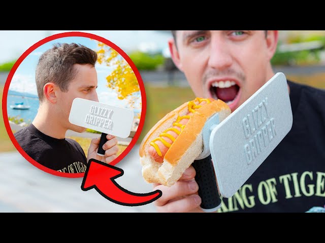 The Glizzy Gripper helps you discreetly eat hot dogs in public YouTube