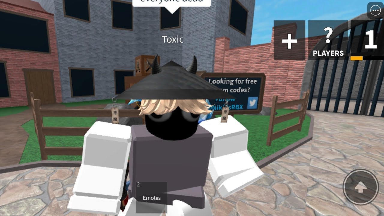 hola guys um today I played mm2 and I am scared bc this hacker/troller ...