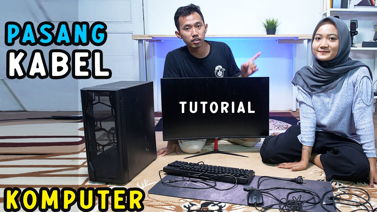 Tutorial cara menghubungkan kabel dari PC ke monitor Belajar Komputer ...