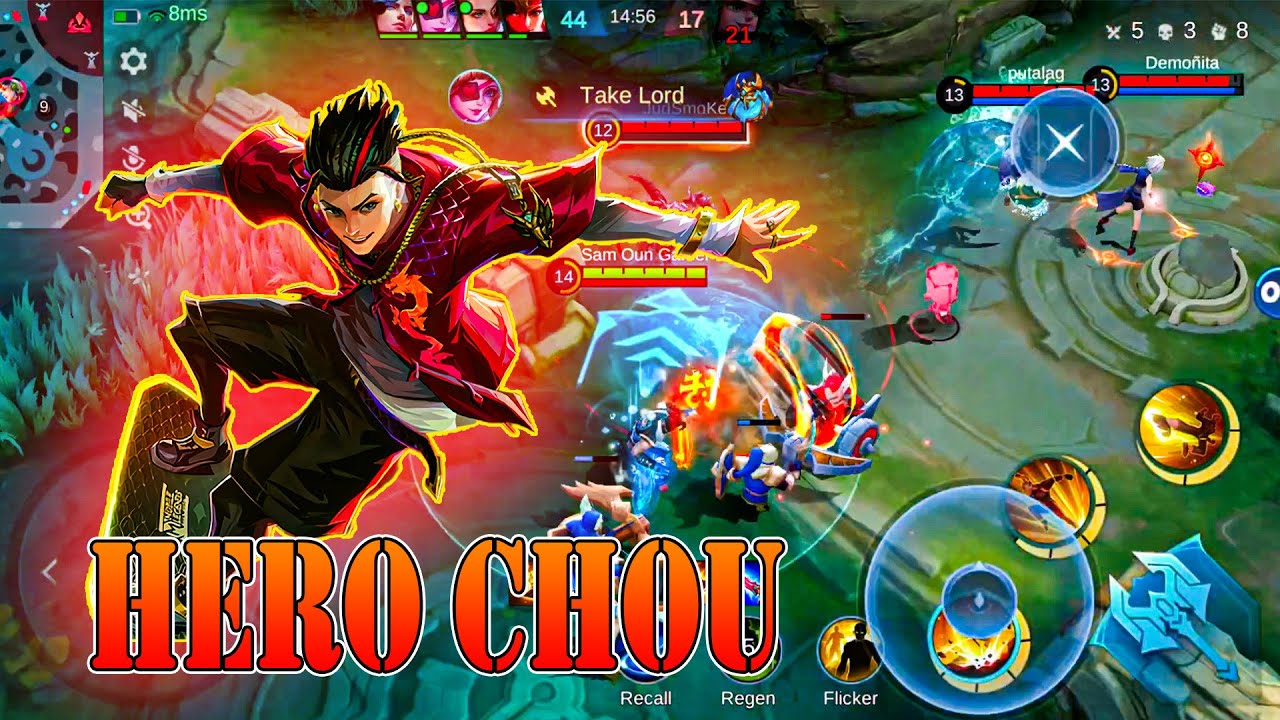 Hero Chou VideoGameMobilelegend #mobilelegends #mobilelengendlover # ...