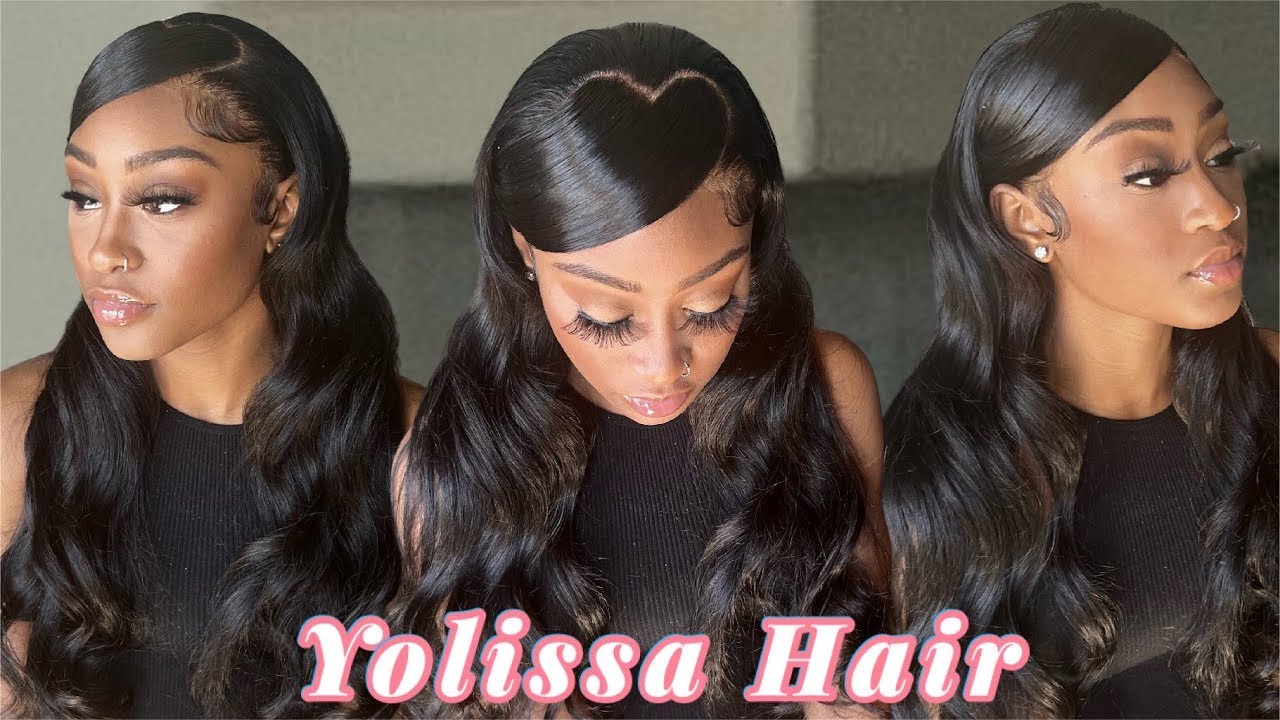 *Trendy*Heart Swoop Tutorial|Perfect Date Night Hairstyle|HD Lace ...