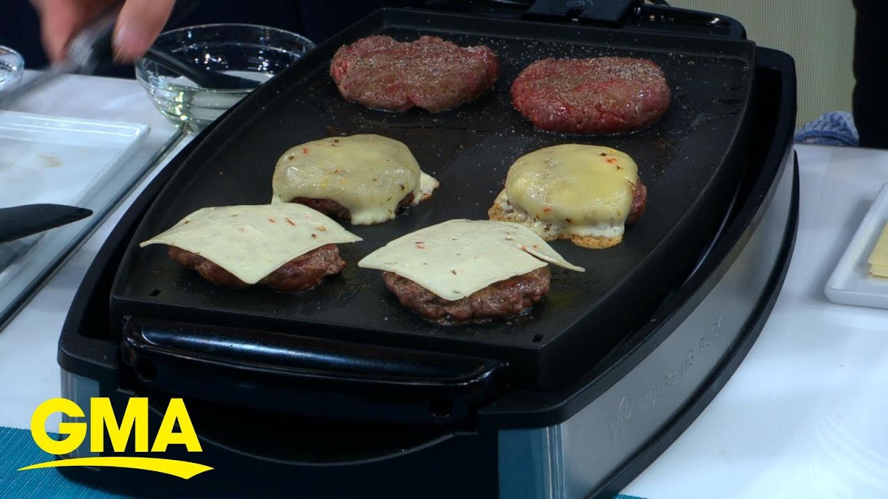 ‘Sam the Cooking Guy’ with instant burger upgrades - YouTube