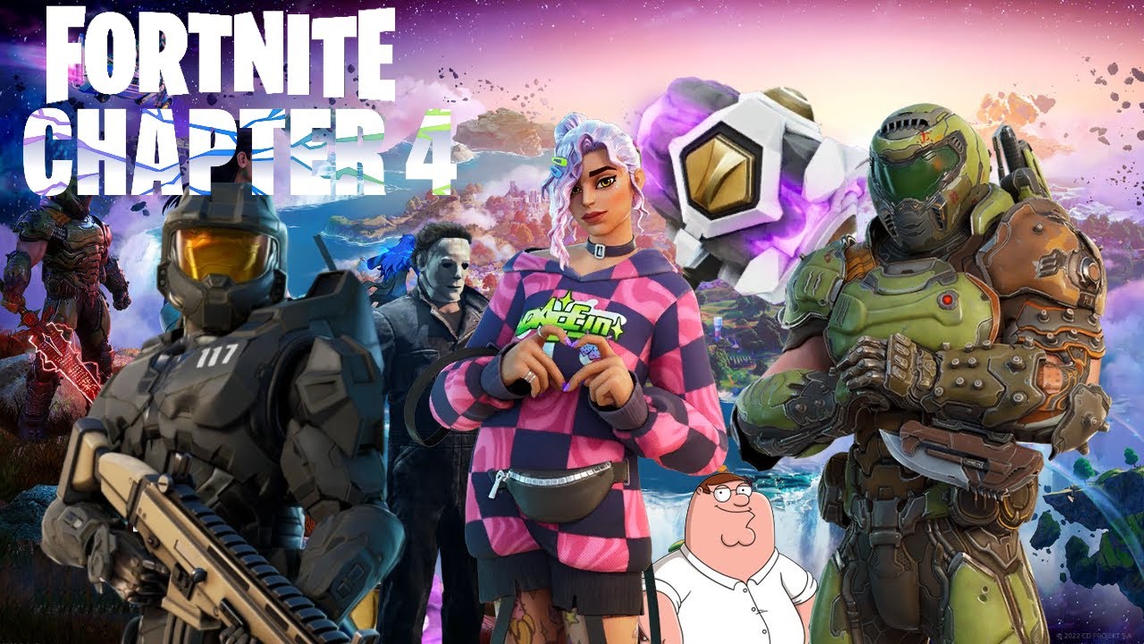Fortnite Chapter 4 Compilation (Shockwave Hammer, Perks, and DOOM ...