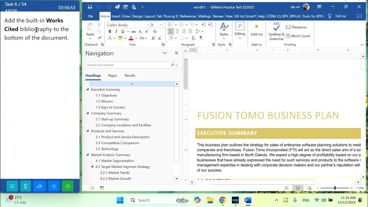 MOS WORD 2019 SKILL_2_1-15 - YouTube
