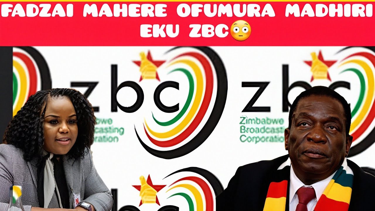 FADZAI MAHERE OFUMURA MNANGAGWA PAMADHIRI EKU ZBC😳 - YouTube