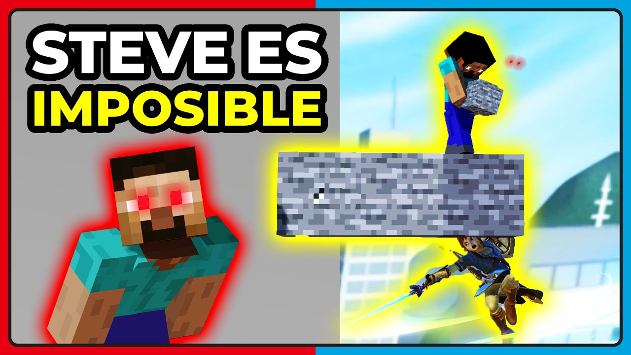 ¿Minecraft ROMPE Smash? 💥 ¡TODO sobre Steve en Smash Bros! (Nintendo ...