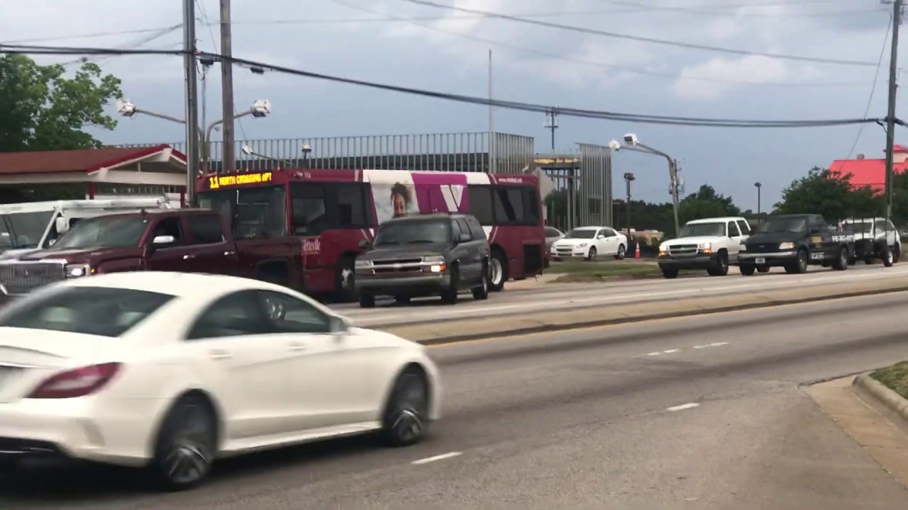 Fayetteville N.C. 2003 Nabi 40-lfw Fast Transit Bus Route 11 on Ramsey ...