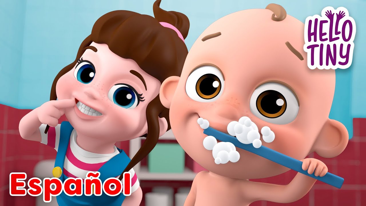 Esta es la forma 🪥 | Hello Tiny en Español | Canciones infantiles para ...