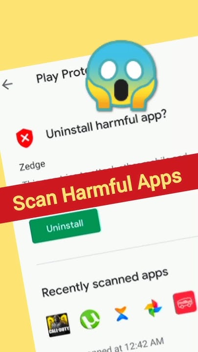 Scan for harmful apps -Google play protect - Jeem - YouTube