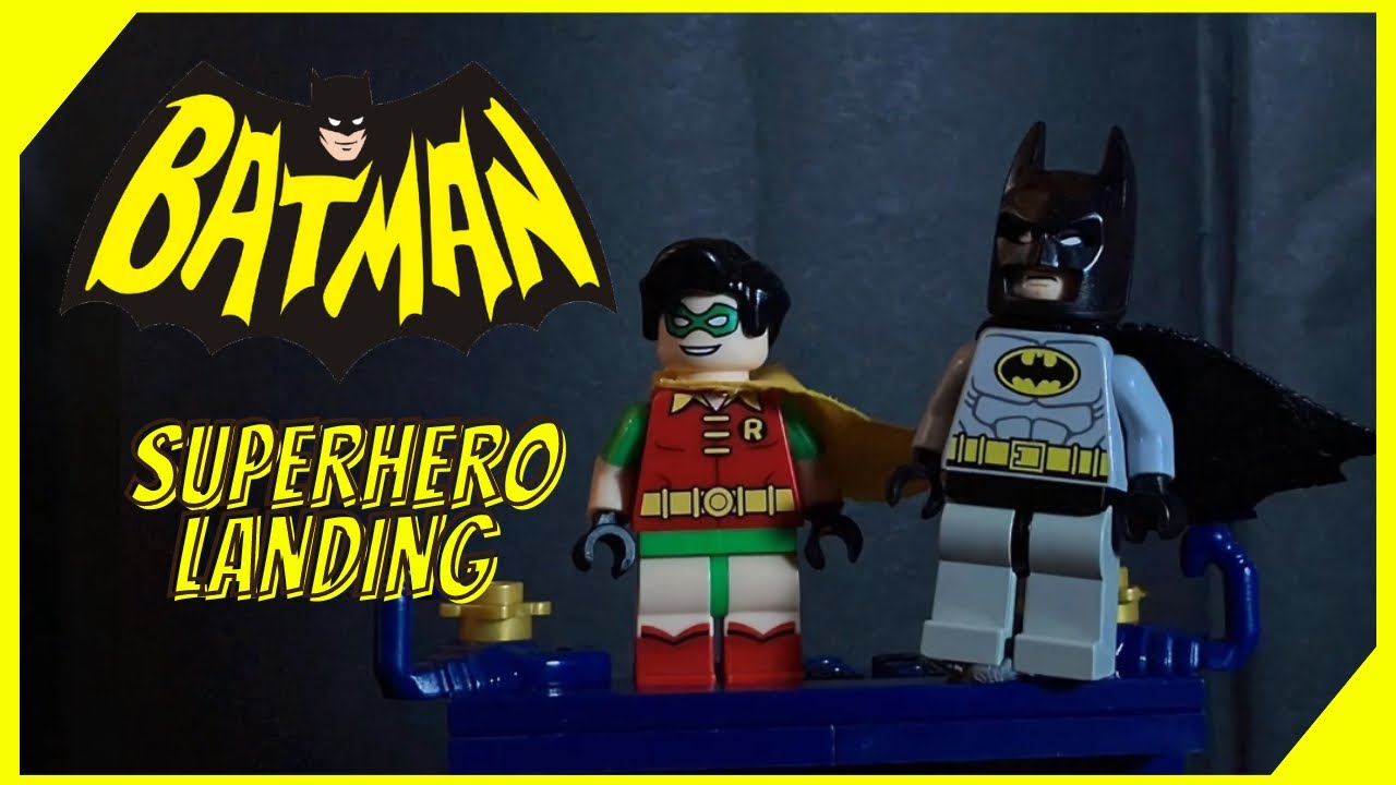 LEGO Batman Superhero landing animation - YouTube