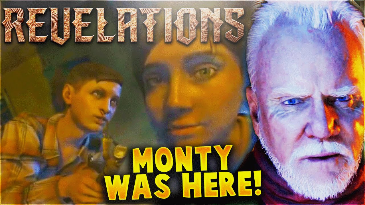 Dr. Monty Was in The House During the Origins Cutscene! (BO3 Zombies ...