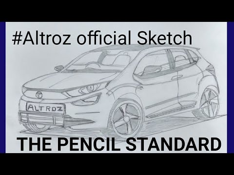 Tata Altroz official Sketch - YouTube