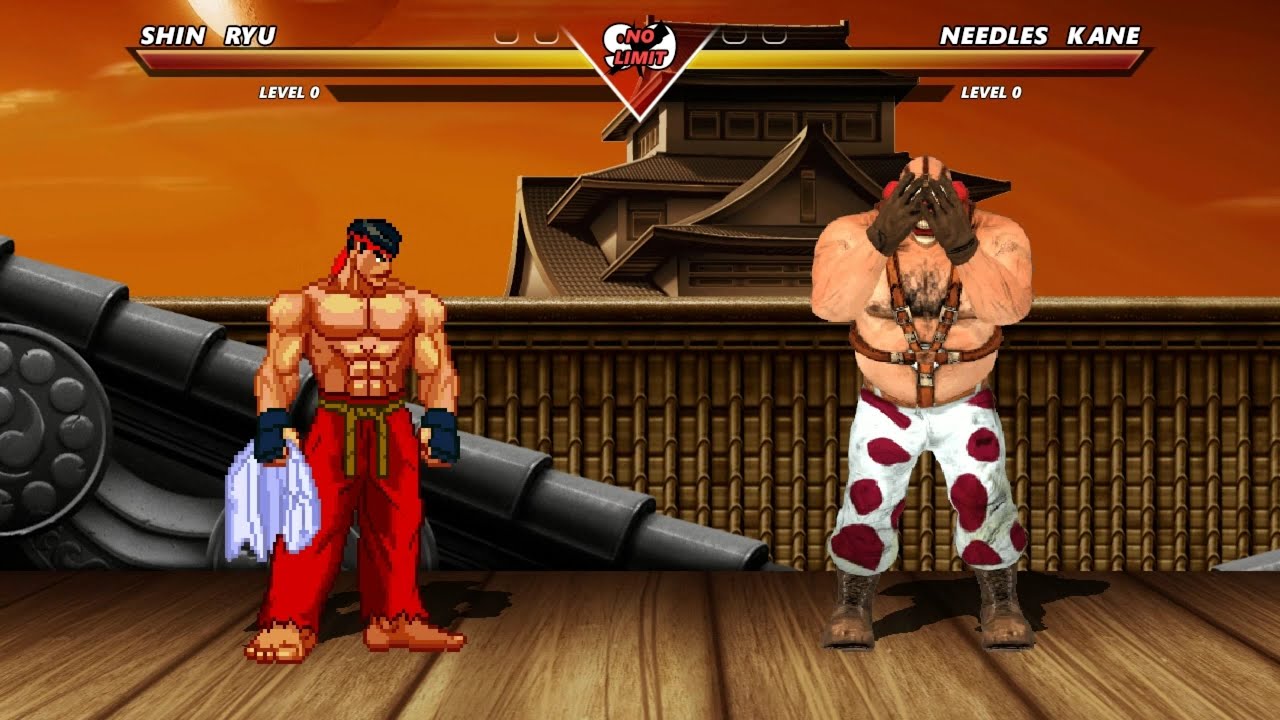 SHIN RYU vs NEEDLES KANE - Highest Level Amazing Fight! - YouTube
