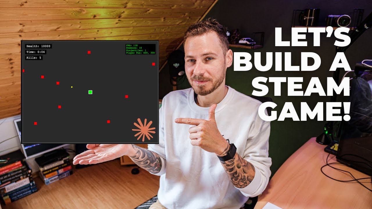 AI vs Game Development: Creating a Steam Game from Scratch Part 1 - YouTube