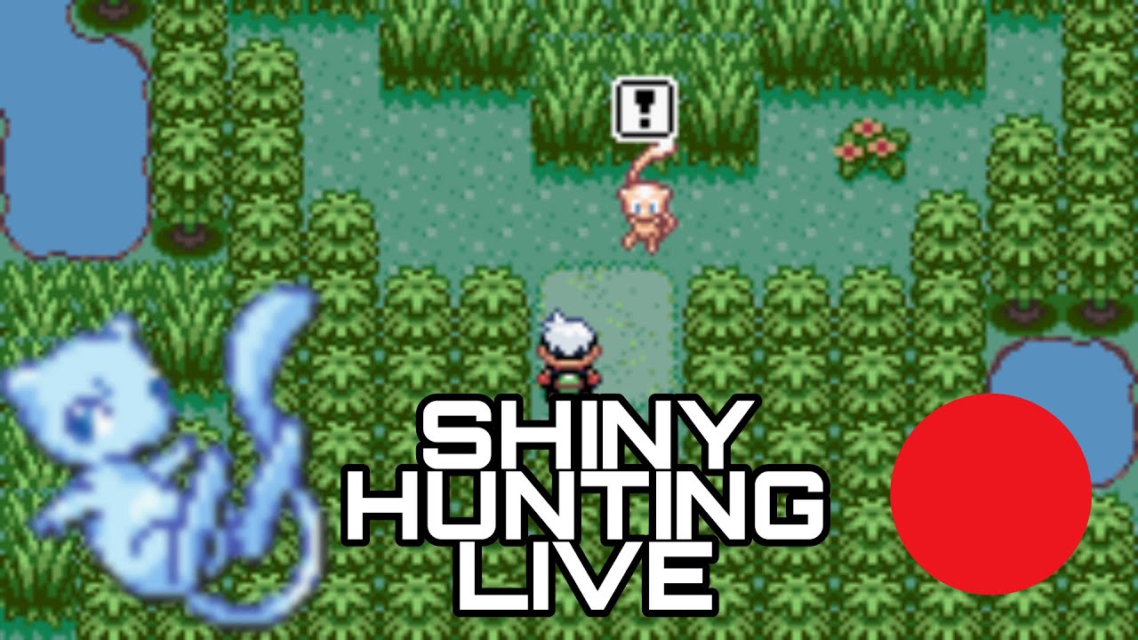 SHINY FARAWAY ISLAND MEW HUNTING LIVE!! |Pokemon Shiny Hunting Live # ...
