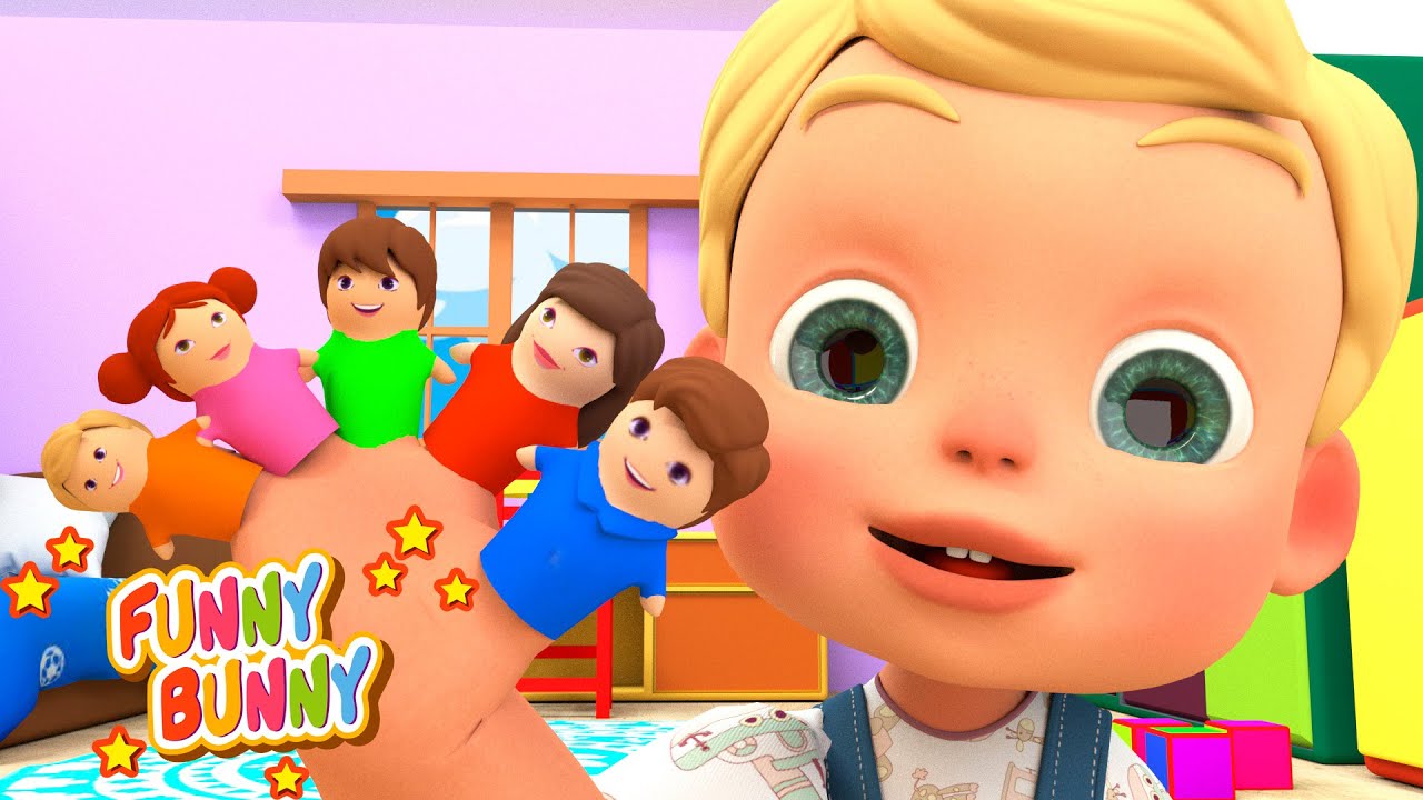 Five Finger Family Song | Nursery Rhymes & Kids Songs Compilation - YouTube