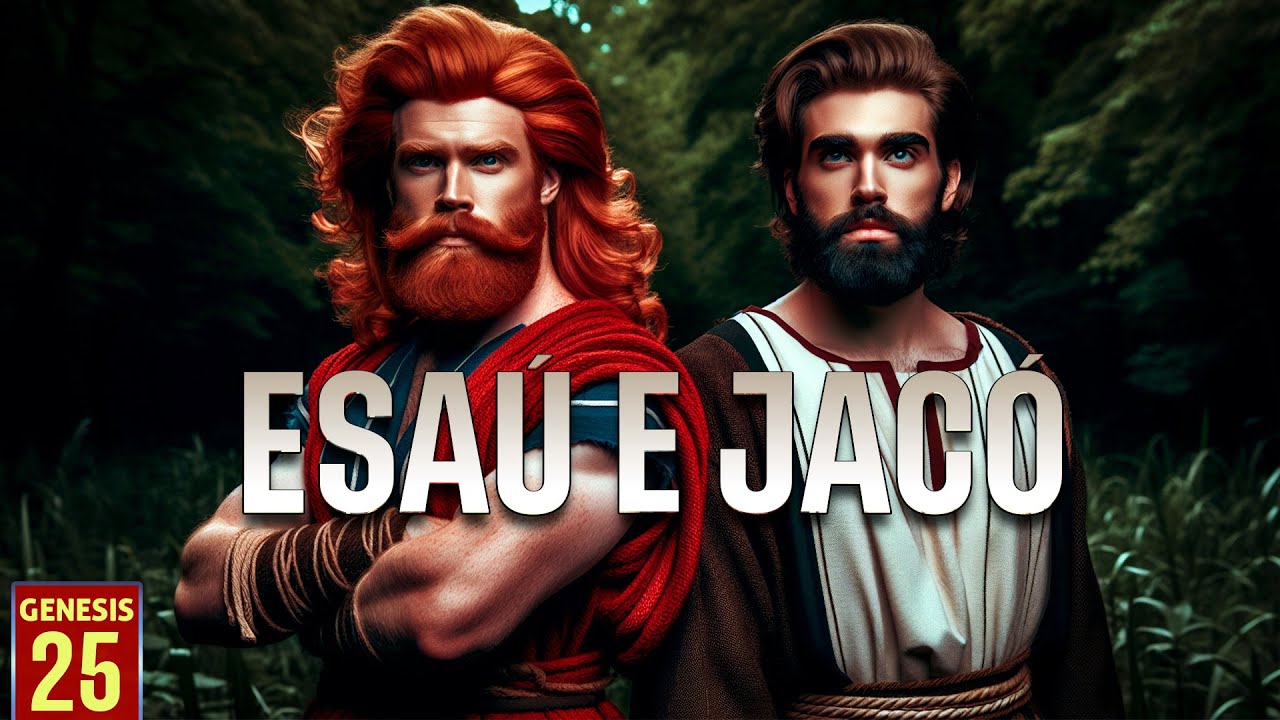 Gênesis Capitulo 25 - A História de Isaque, Jacó e Esaú (Bíblia em ...