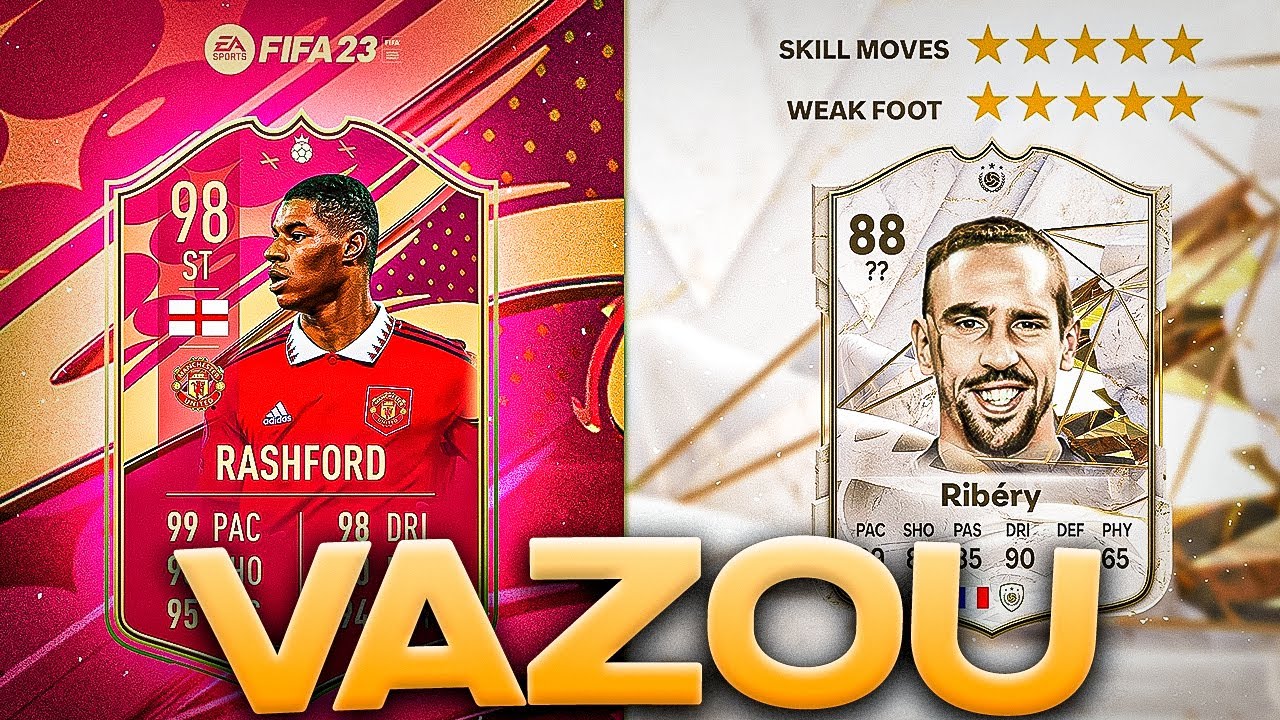 FIFA 23 l VAZOU FUTTIES TIME 3 CHEGANDO e NOVO ICON RIBERY NO EA FC 24 ...