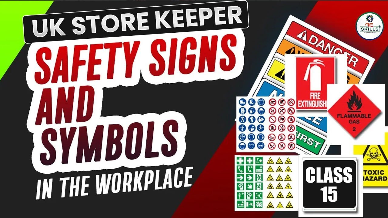 UKSSSC Assistant Storekeeper Safety Signs and Symbols | UK Storekeeper ...