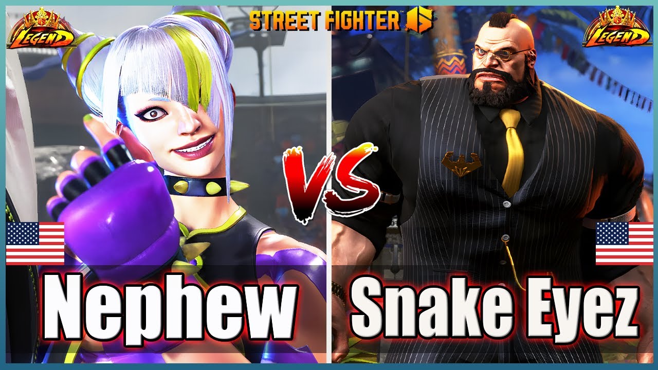 Street Fighter 6 🔥 Nephew (JURI) Vs Snake Eyez (ZANGIEF #1) 🔥Best ...
