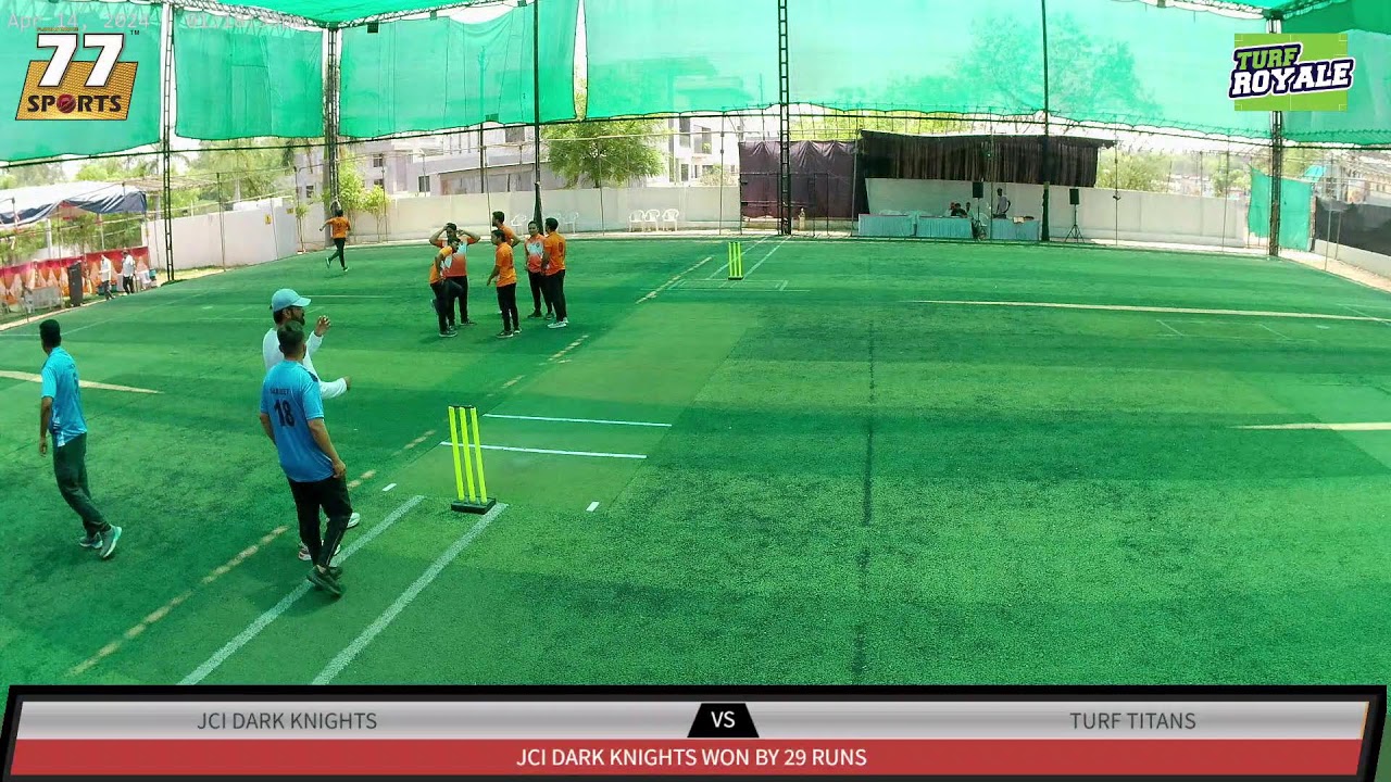 JCL dark knights vs Turf titans(match 3)-14th april - YouTube