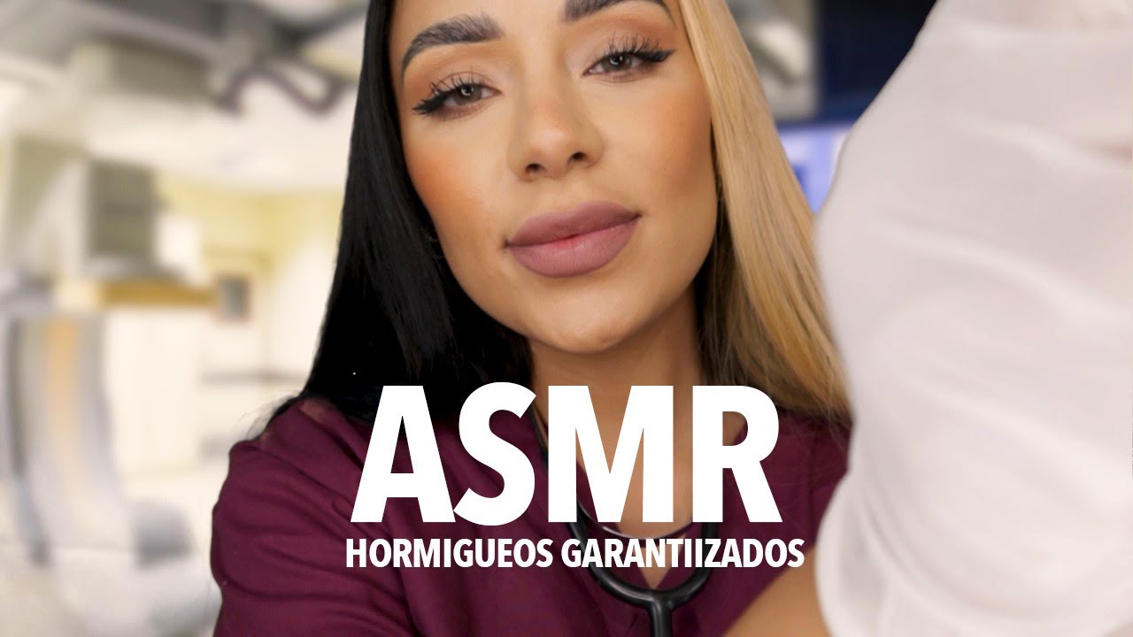 ASMR en español - Examen de Nervios Craneales - Samii Herrera - YouTube