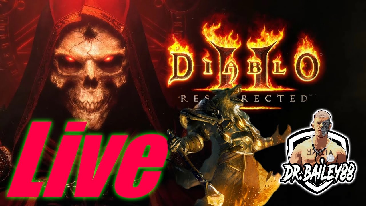Diablo 2 Resurrected: Fire Druid Stuff. Stony Tombs for HOURS - YouTube