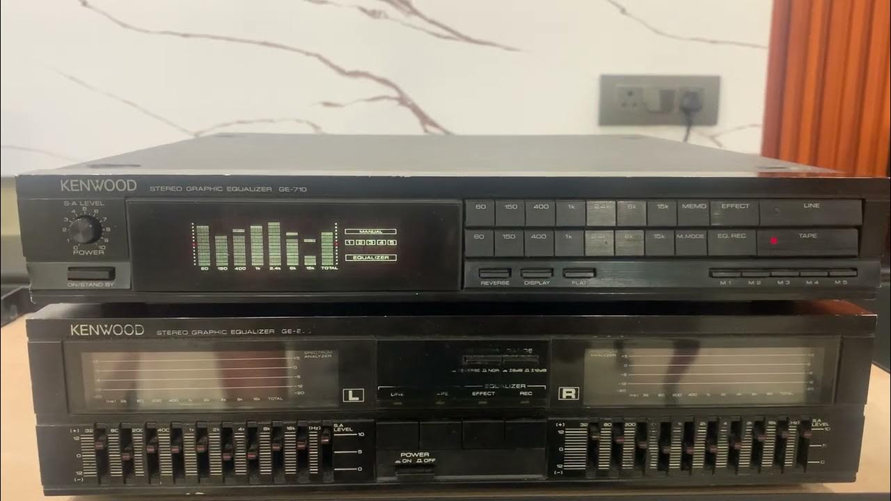 KENWOOD GE 710 EQUALIZER USED FOR SALE/ 7 BANDS/ CONTACT 9953322346. - YouTube