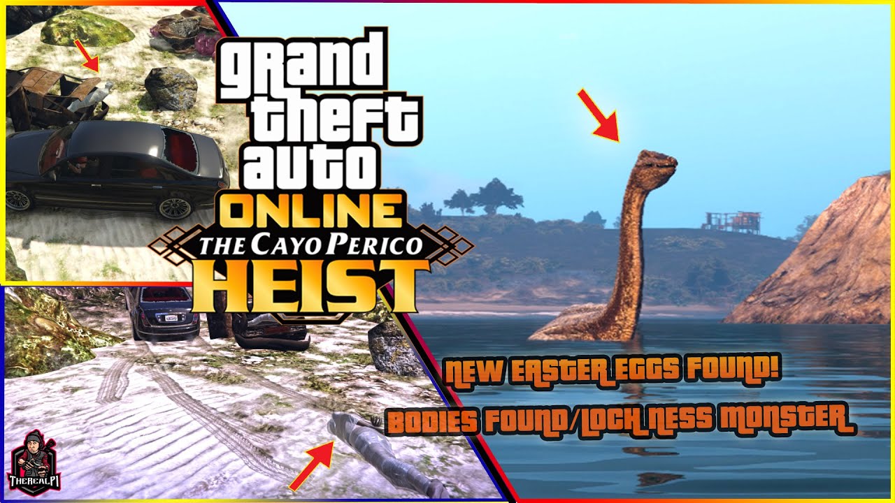 GTA Online The Cayo Perico Heist New Easter Eggs!! Bodies Found, Loch ...
